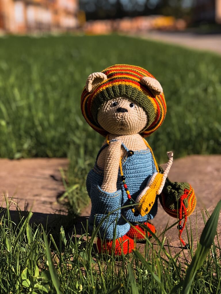 Pattern Crochet Clothes for Teddy Bear. - Etsy