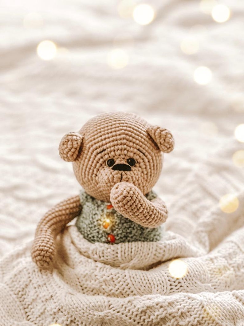 Crochet Pattern of a LITTLE Teddy Bear. - Etsy