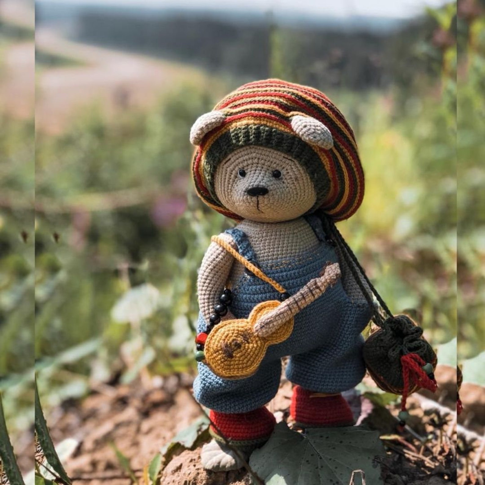 Pattern Crochet Clothes for Teddy Bear. - Etsy