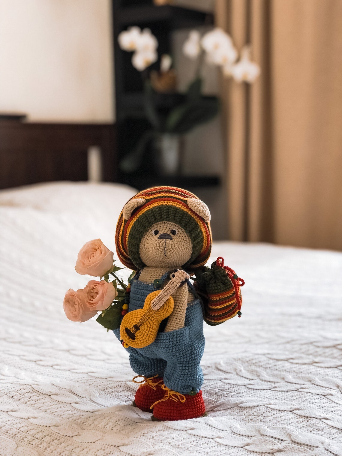 Pattern Crochet Clothes for Teddy Bear. - Etsy