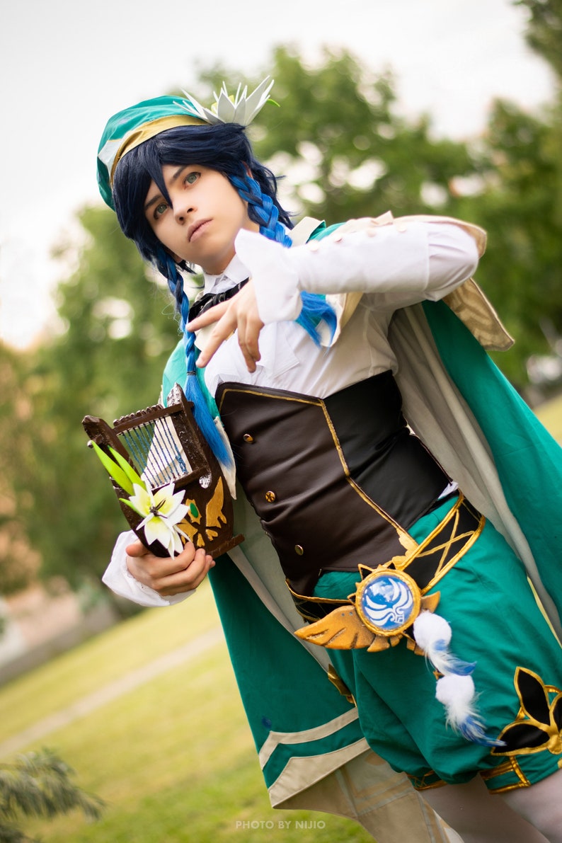 Venti Cosplay - Genshin Impact - Etsy