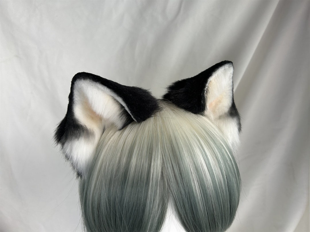 Furry Cat Ears Faux Fur Husky Puppy Dog Ears Cosplay Dog - Etsy