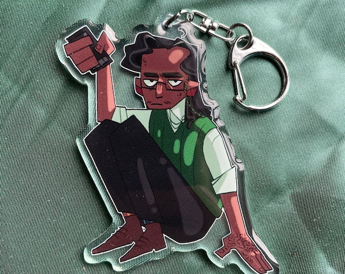 JONATHAN SIMS the Magnus Archives TMA Keychain - Etsy