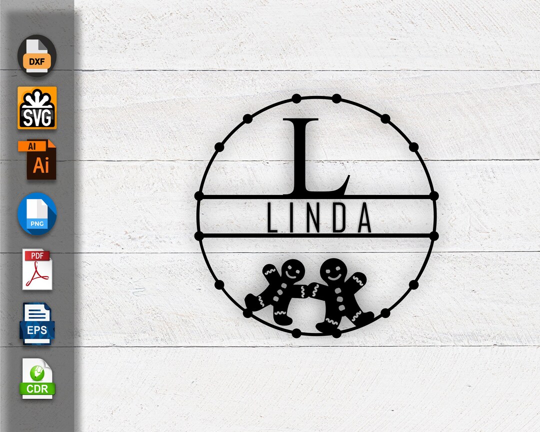 Split Monogram 2 SVG & Font File L Split Alphabeth Monogram - Etsy