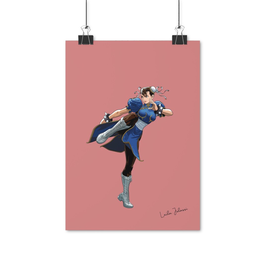 Street Fighter Chun Li, Poster - Etsy