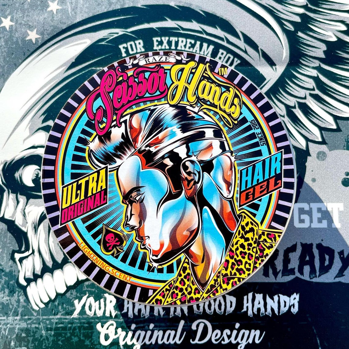 Hair Gel for Men Scissor Hands RAZE Ultra Hold Gel 30 60 115 Ml - Etsy