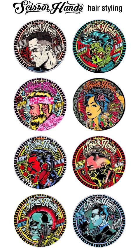 Hair Gel for Men Scissor Hands RAZE Ultra Hold Gel 30 60 115 Ml - Etsy