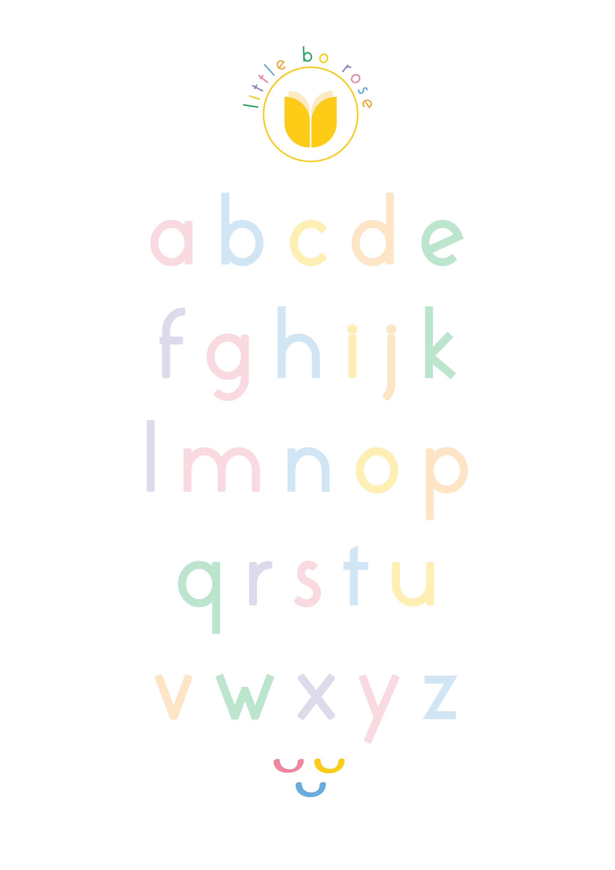 DIGITAL DOWNLOAD Hopscotch Alphabet & Number Print Learn Your ABC and ...