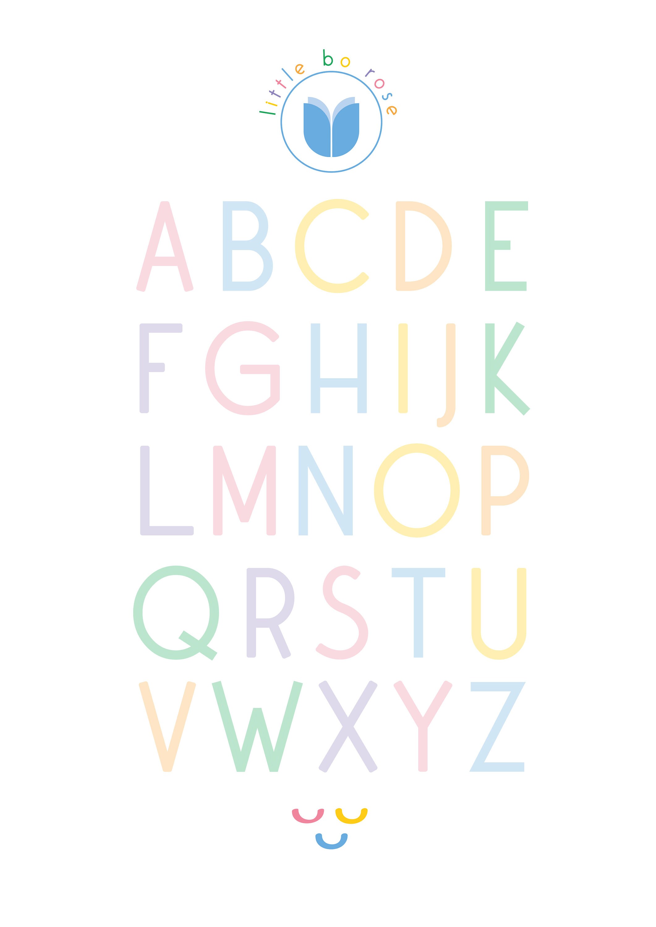 DIGITAL DOWNLOAD Hopscotch Alphabet & Number Print Learn Your ABC and ...