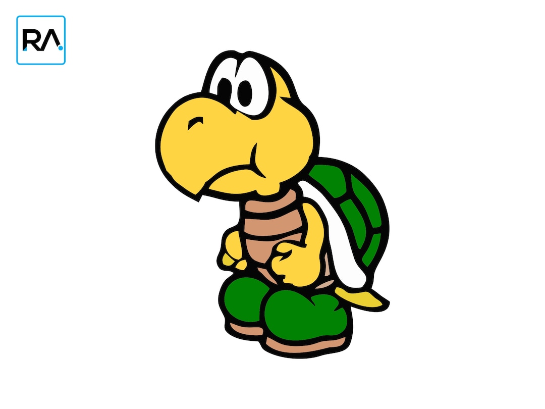 Koopa Troopa SVG Koopa Troopa PNG Super Mario SVG Super - Etsy Norway