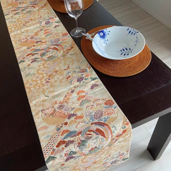 Japanese Table Runner - Etsy