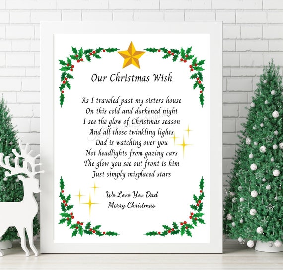 Christmas Blessings Poem