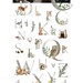 Woodland ABC & Numbers Poster, Woodland Alphabet Wall Art, Watercolor ...