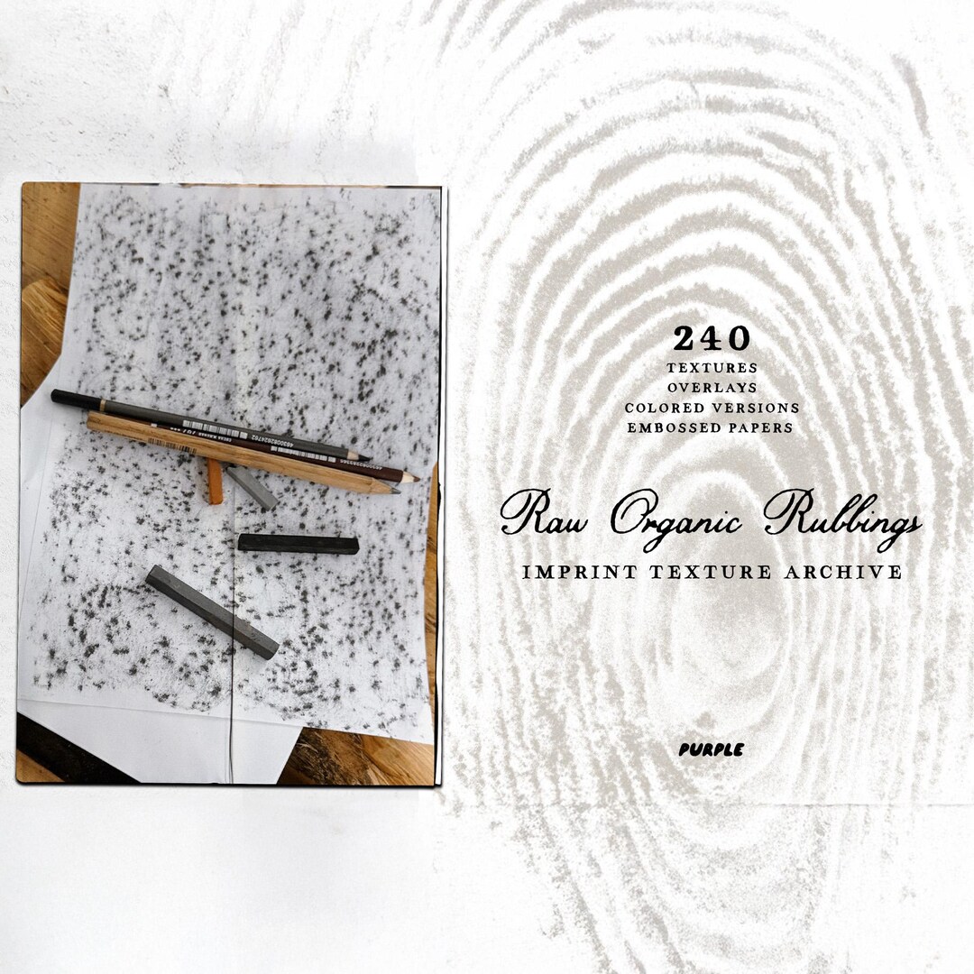 Organic Rubbings Texture Pack PNG Overlays Archive - Etsy
