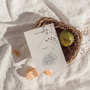 Expectation Vs Reality Digital Poster. Self Love, Mental Health, Well ...