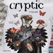 Cryptic Mixed Media Collage Kit: Surreal Graphic Elements (digital ...