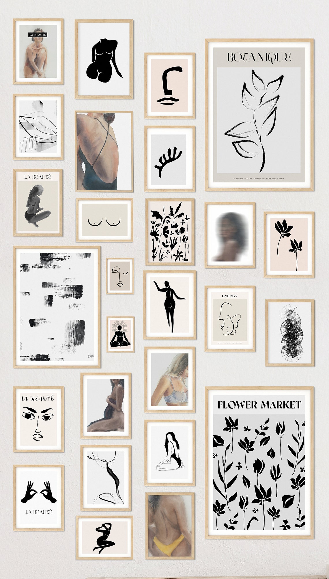 Body Positive. Feminine Art. Watercolor and Vector Bundle. - Etsy