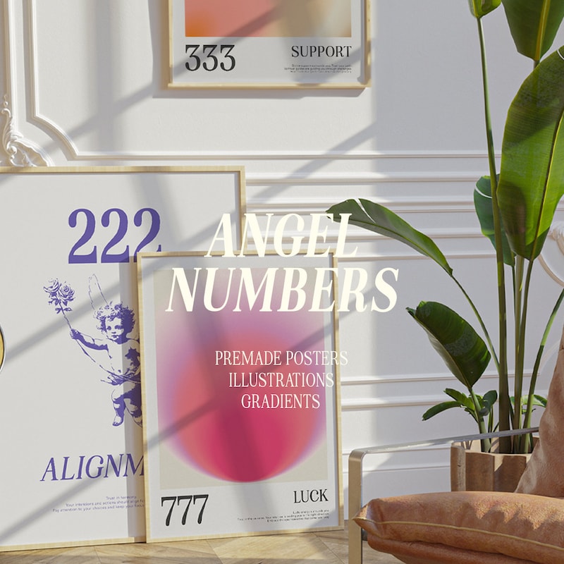 Number Poster - Etsy