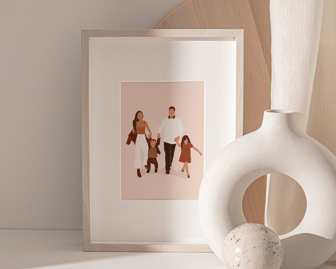 Abstract Family Clipart Abstract Parents Prints SVG - Etsy