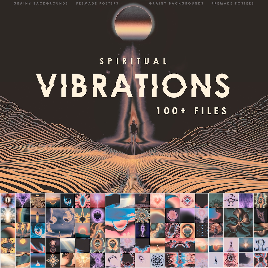 Grainy Gradients Bundle: Posters & Modern Affirmations Included!" - Etsy
