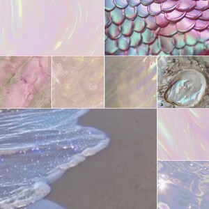 Mermaidcore Pack. Mermaid Background, Tail Scale, Textures, Holographic ...