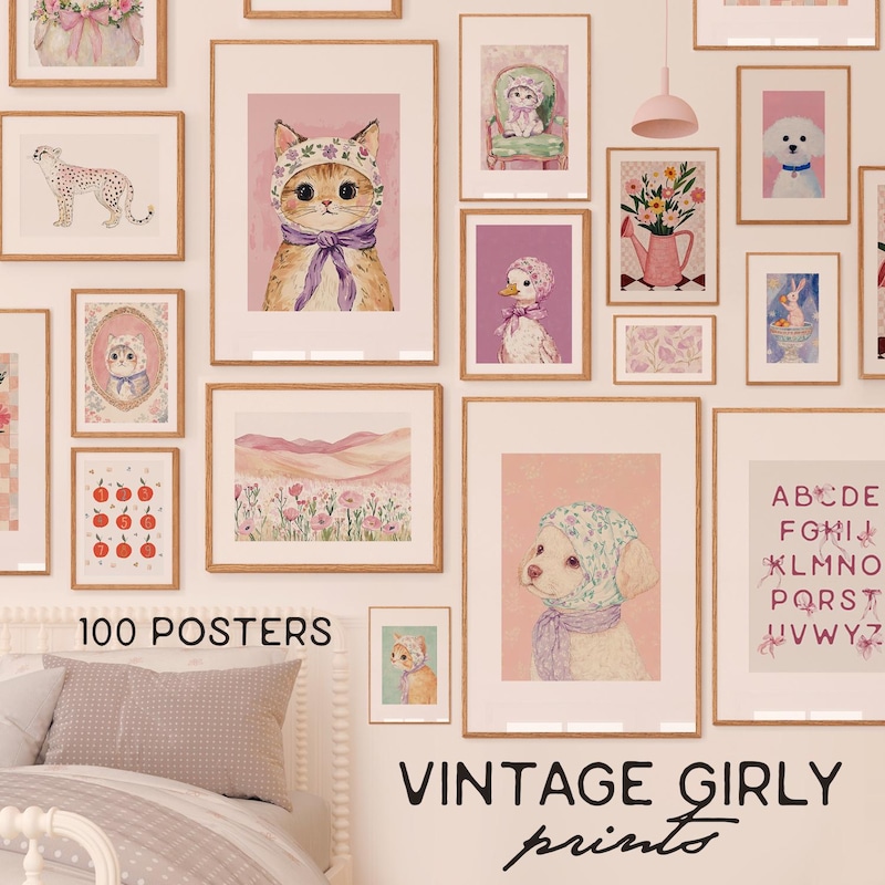 Cat Abc Nursery Decor - Etsy