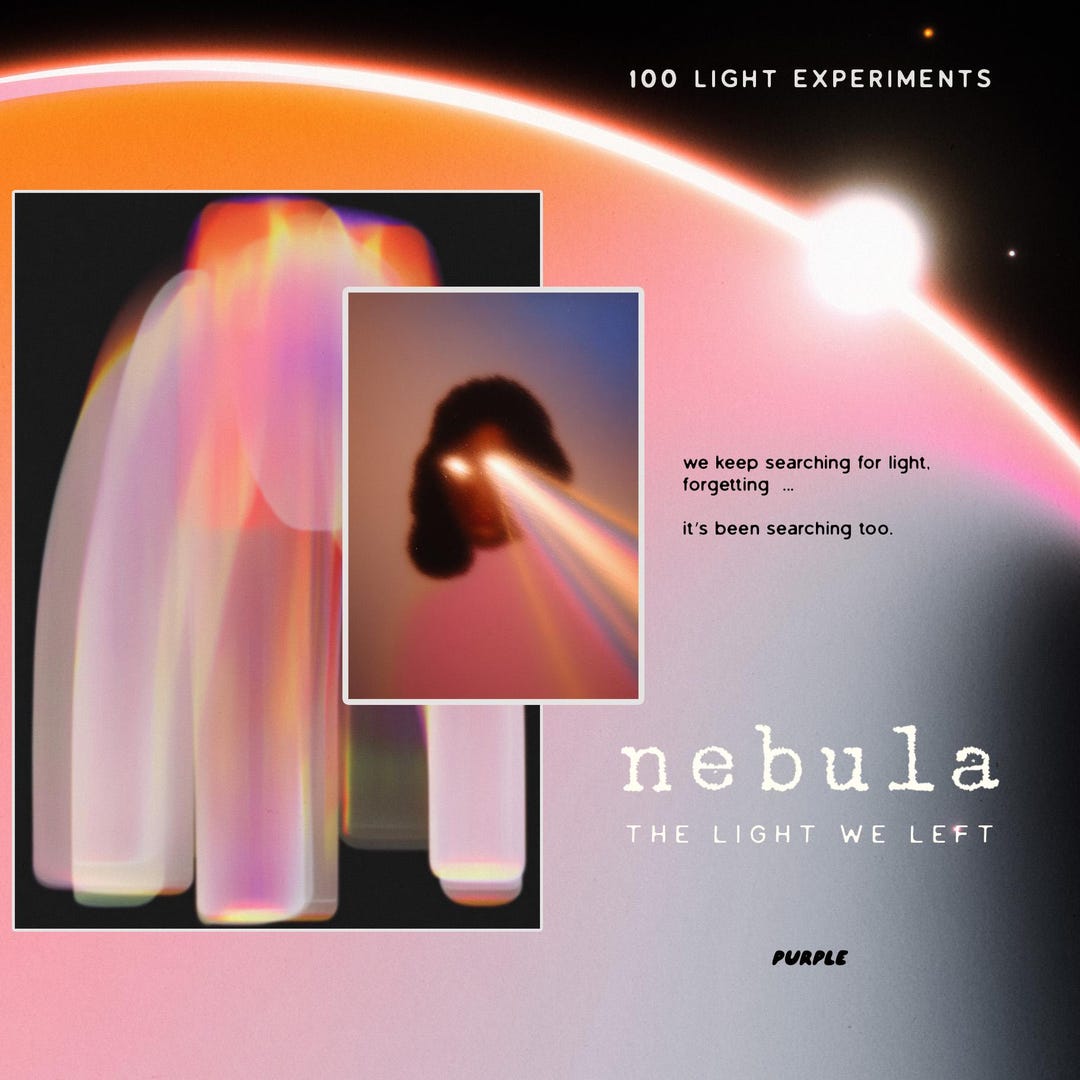 Nebula Light Gradients, Abstract Cosmic Backgrounds, 100 JPG Textures ...