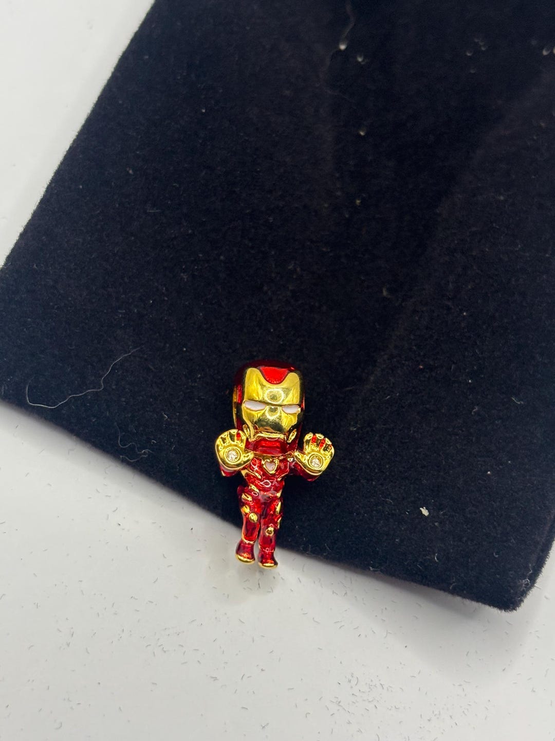 Pandora Marvel Iron Man Charm | Sterling Silver & Enamel | Brand New ...