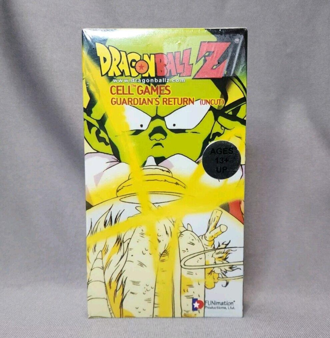 Dragon Ball Z Cell Games Guardian's Return Uncut Version DBZ VHS Tape ...