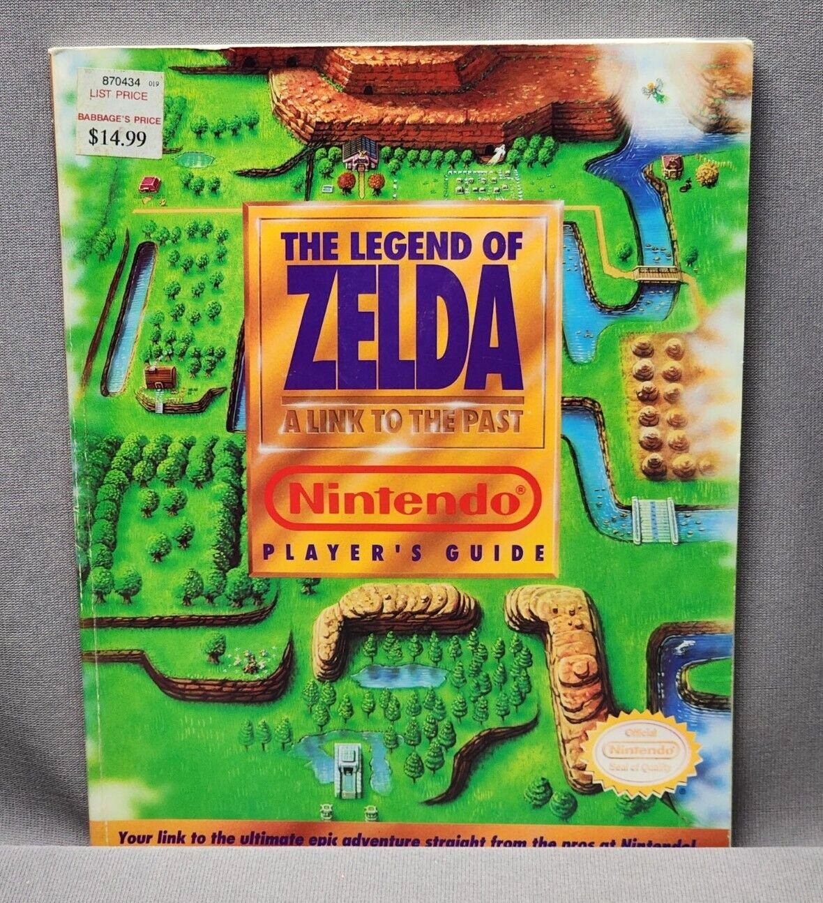 The Legend of Zelda A Link to the Past Nintendo Players Guide Book ...