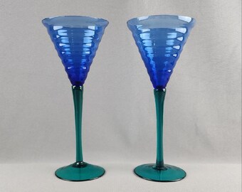 Blue Pier 1 Glass - Etsy