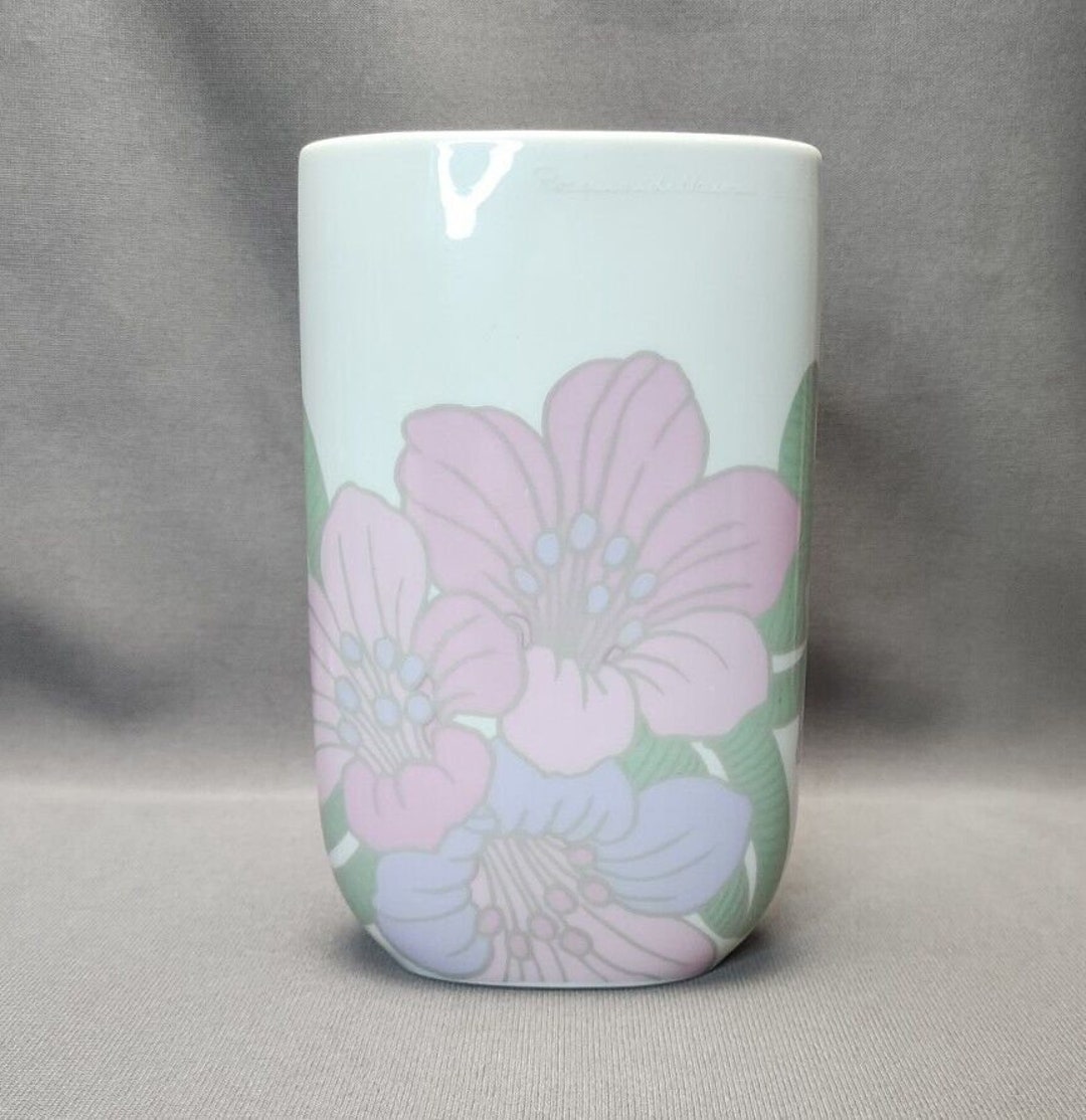 Vintage Rosenthal Studio Linie "irish Spring" Pattern Vase Designed by ...