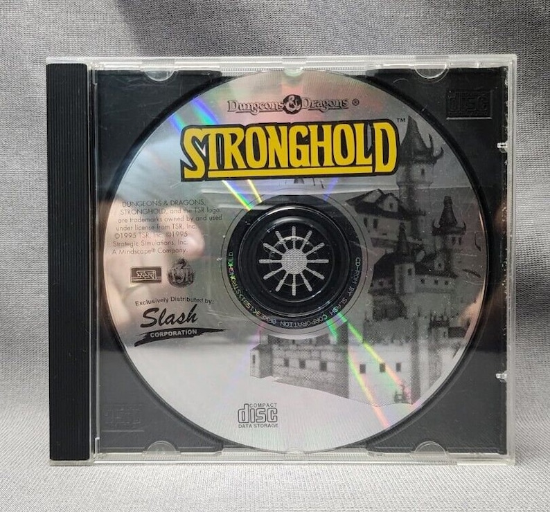 Dungeons & Dragons: Stronghold Kingdom Simulator PC, 1995 MS-DOS ...