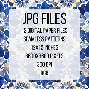PATTERNS OF PERSIA Digital Paper | Seamless Patterns Pack | 12 Iranian ...