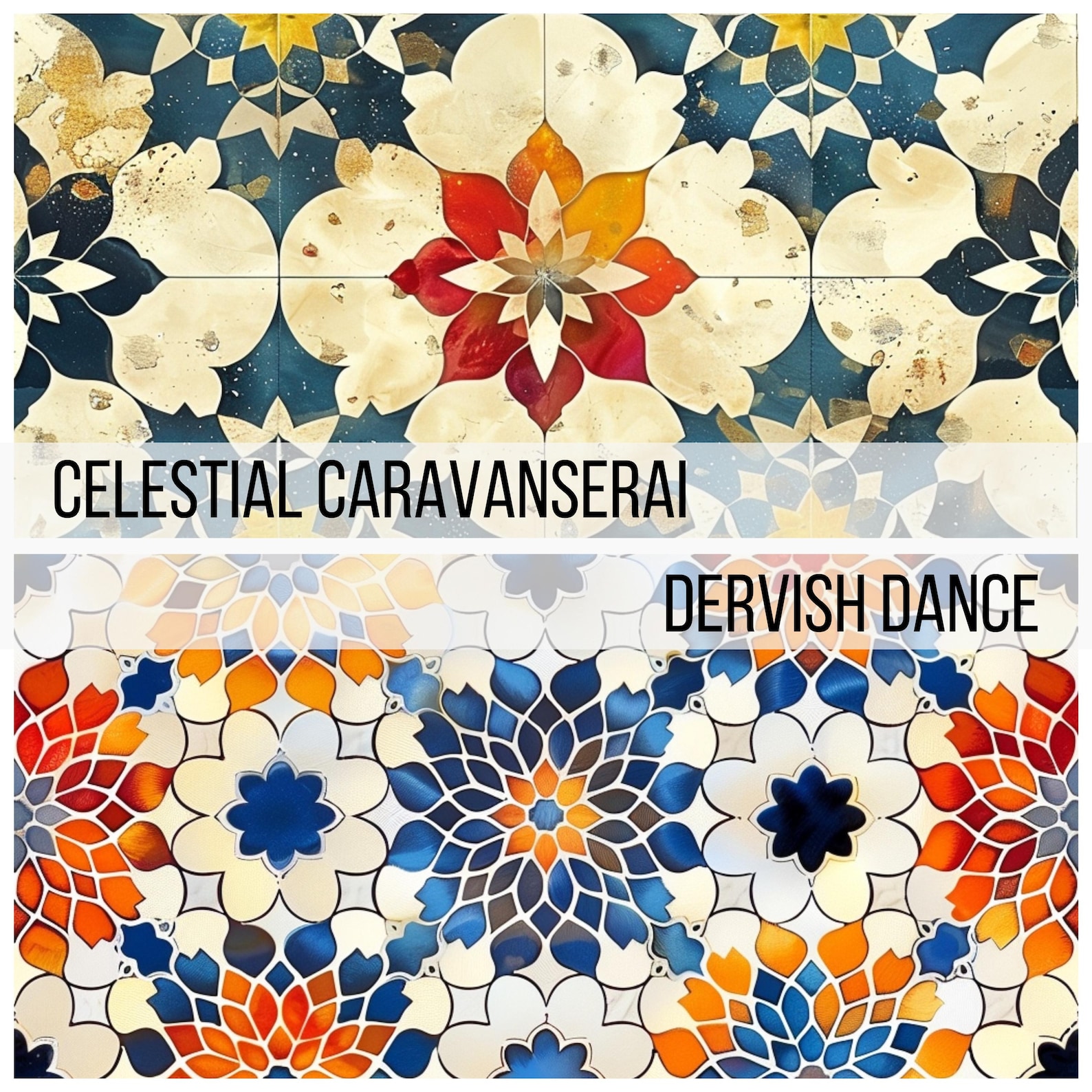 PATTERNS OF PERSIA Digital Paper | Seamless Patterns Pack | 12 Iranian ...