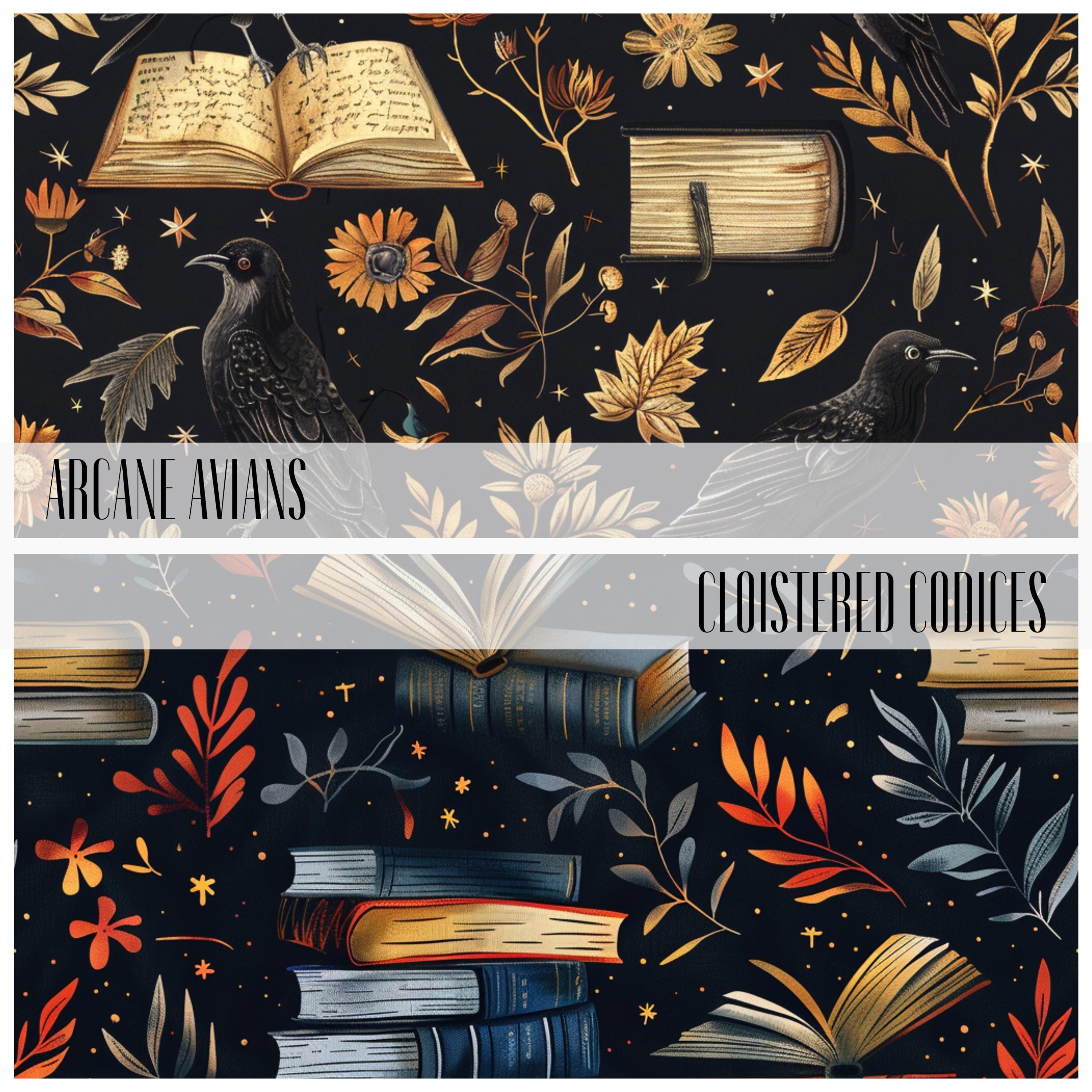 DARK ACADEMIA Digital Paper | Seamless Patterns Pack | 12 Gothic Junk ...