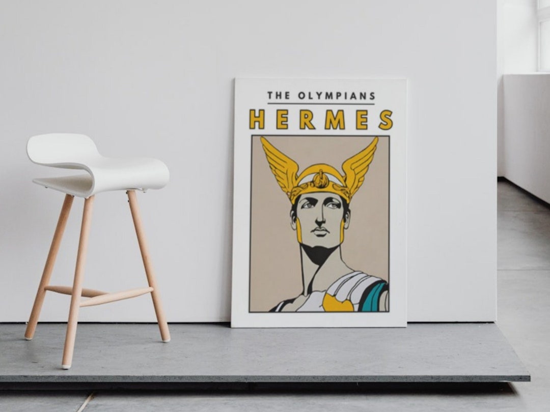 Hermes WALL ART | Retro Greek Gods | Printable Poster | Vintage ...