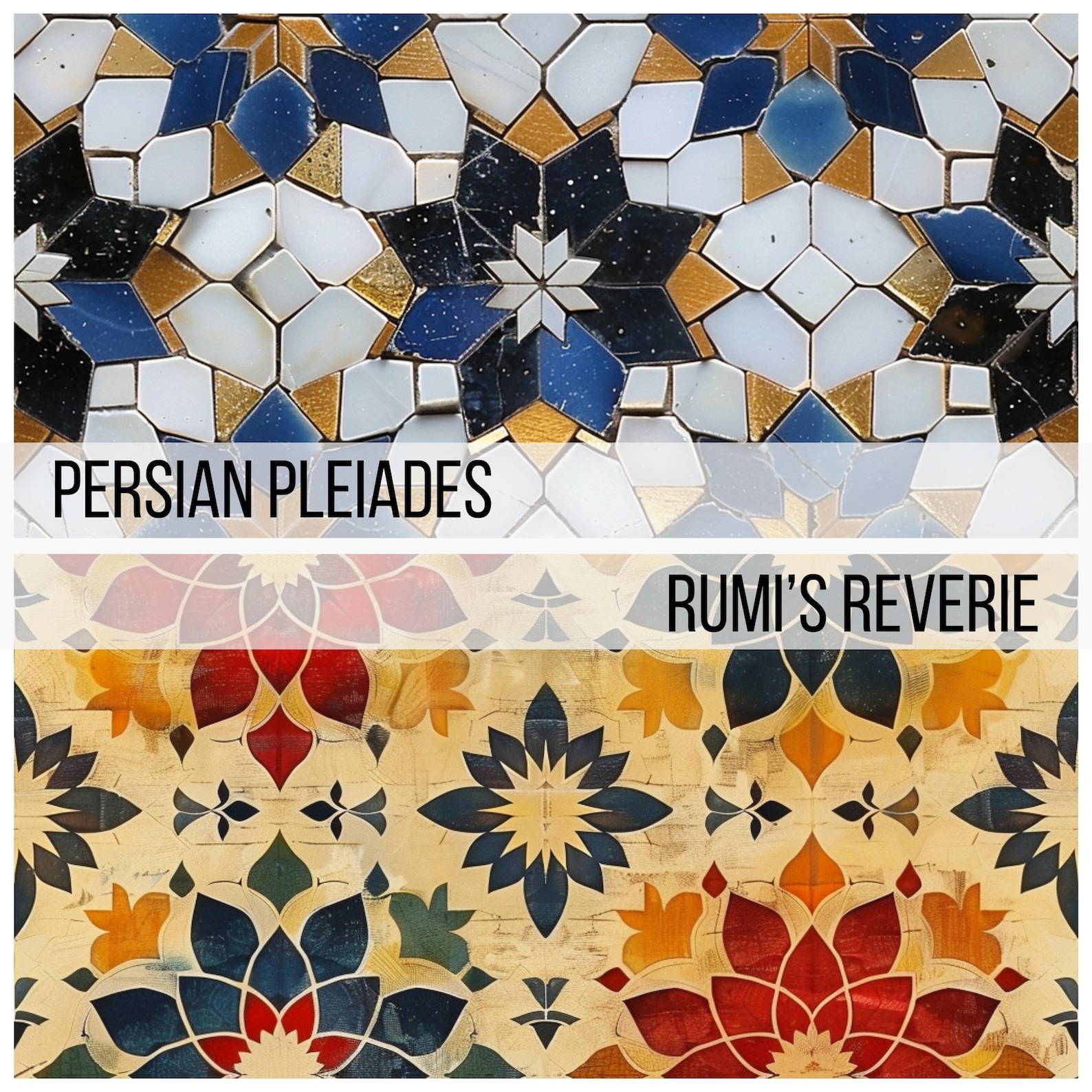 PATTERNS OF PERSIA Digital Paper | Seamless Patterns Pack | 12 Iranian ...