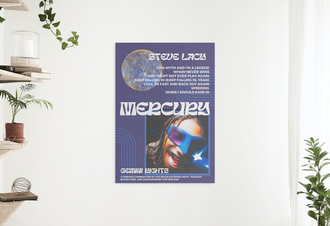 Steve Lacy Mercury Poster (digital Download) - Etsy