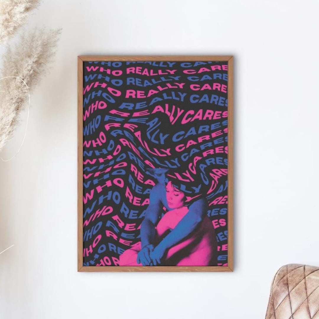 Who Really Cares Tv Girl Poster (digital Download) *new* - Etsy