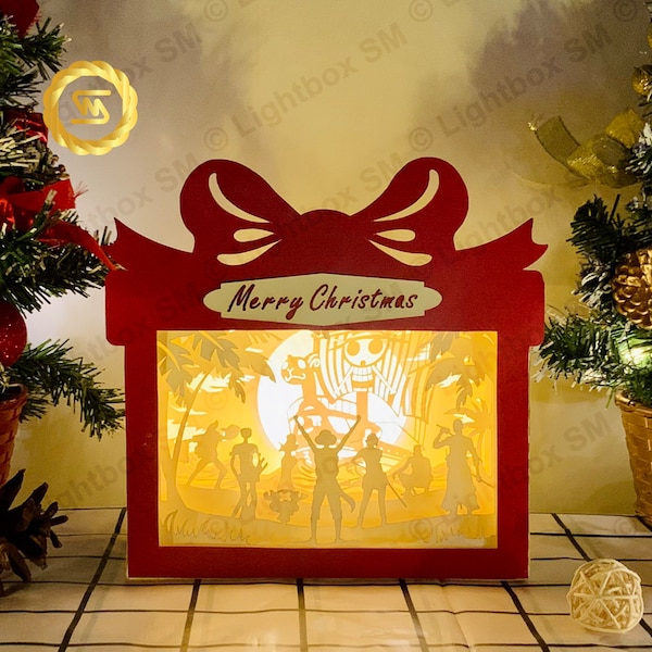 One Piece Paper Cut Light Box - Etsy