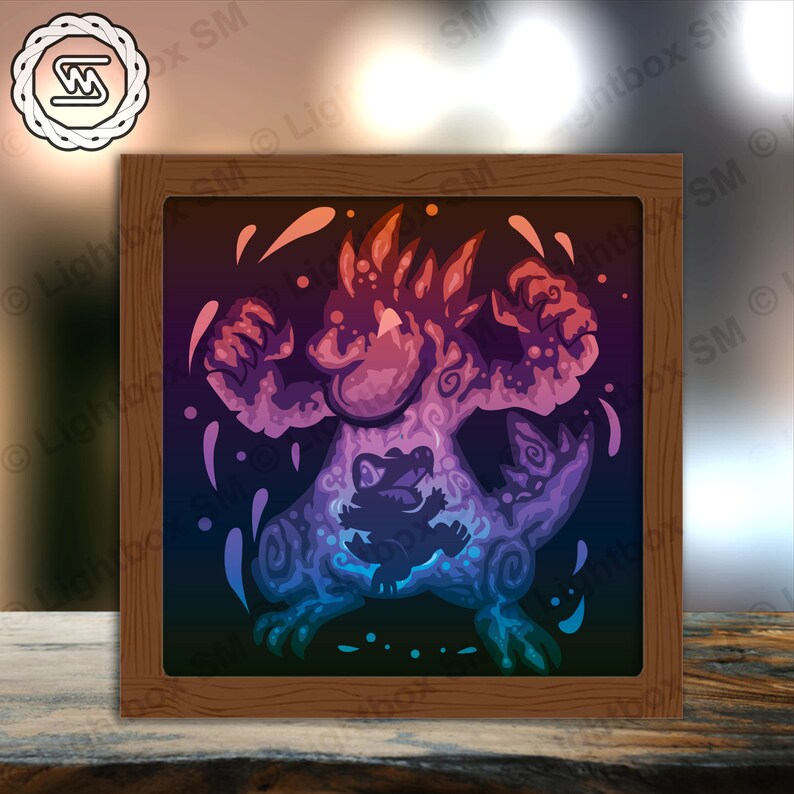 Pokemon 15 - Paper Cut Light Box Template Files, Shadow Box, 3D ...