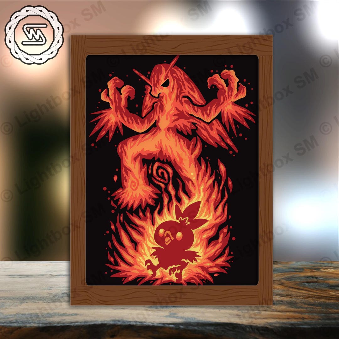 Pokemon 70 - Paper Cut Light Box Template Files, Shadow Box, 3D ...