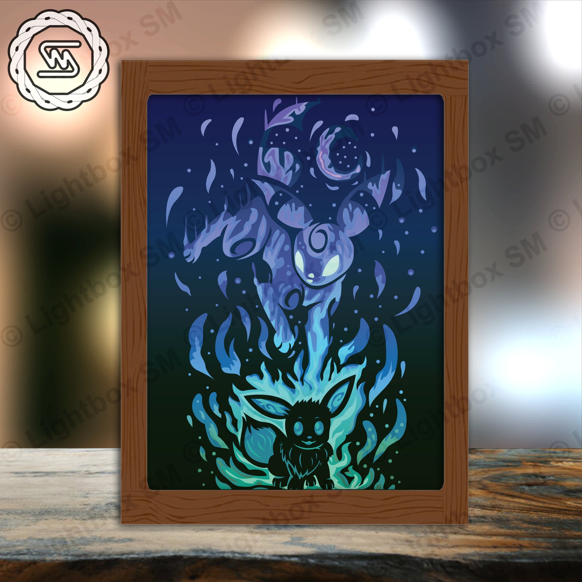 Pokemon 26 - Paper Cut Light Box Template Files, Shadow Box, 3D ...