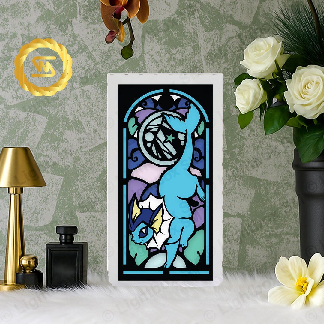 Pokemon 60 - Paper Cut Light Box Template Files, Shadow Box, 3D ...