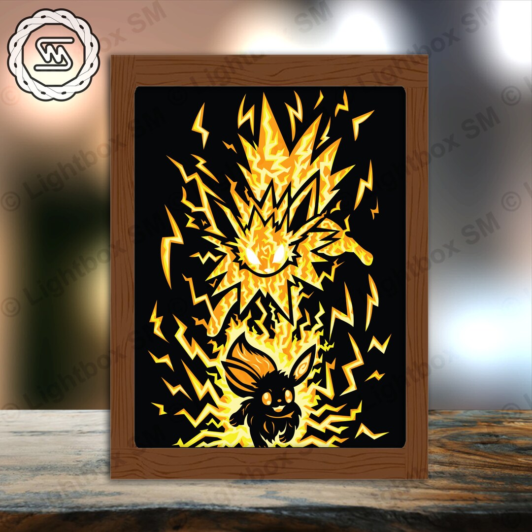 Pokemon 32 - Paper Cut Light Box Template Files, Shadow Box, 3D ...