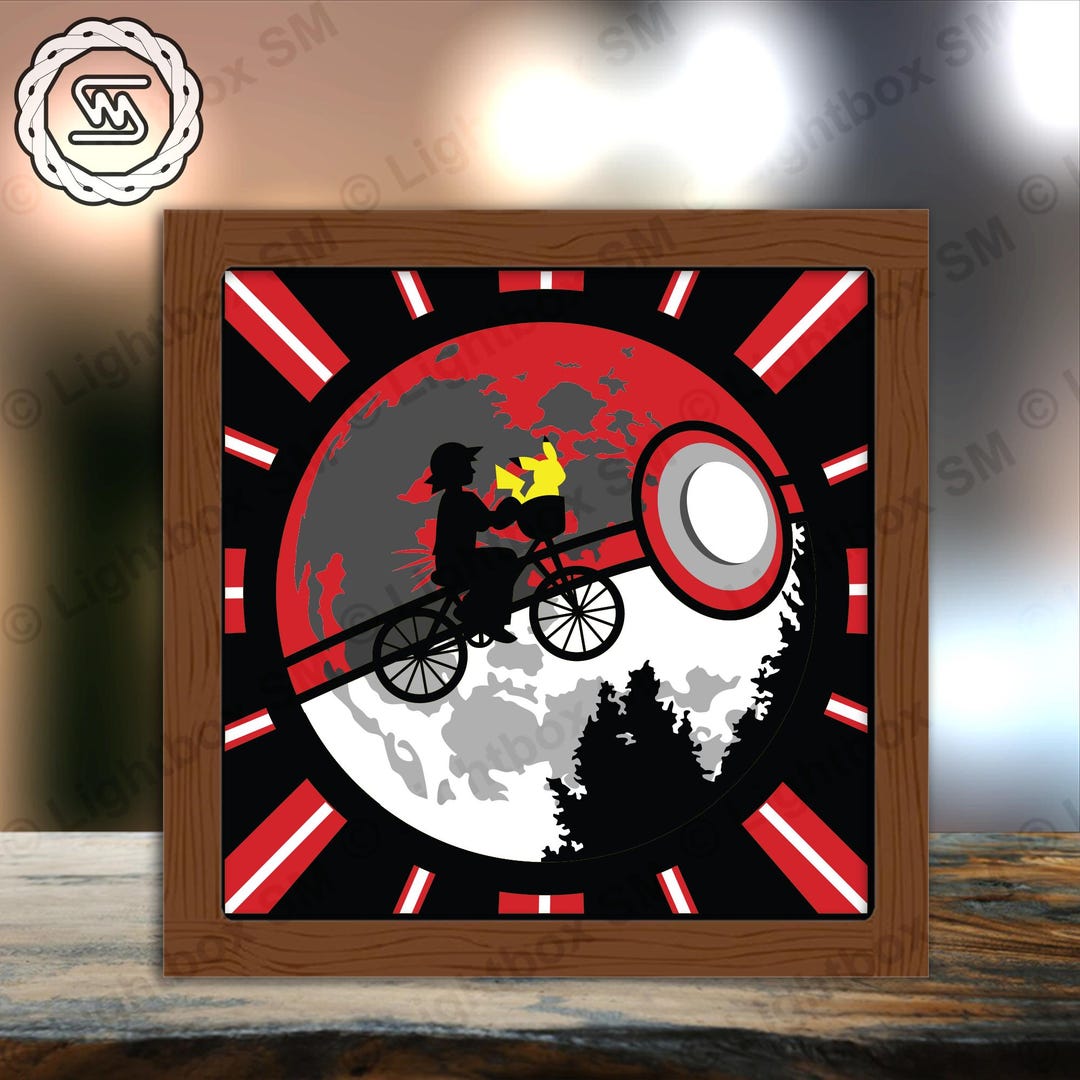 Pokemon 88 - Paper Cut Light Box Template Files, Shadow Box, 3D ...
