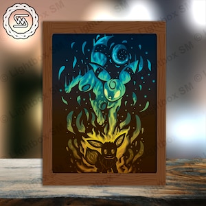 Pokemon 26 - Paper Cut Light Box Template Files, Shadow Box, 3D ...