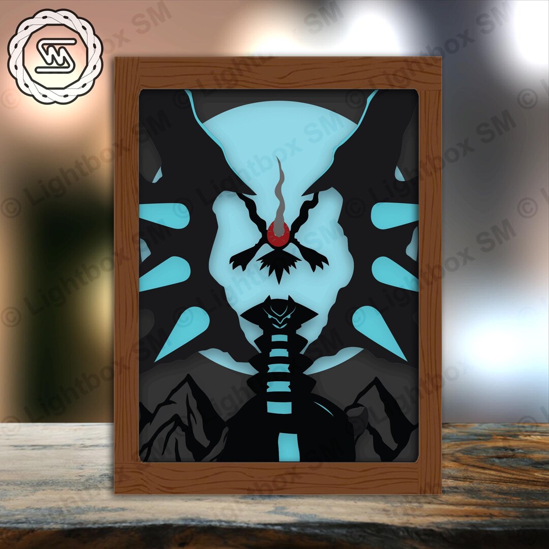Pokemon 85 Papercut Light Box Template: 3D Shadow Box SVG (digital ...
