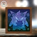 Pokemon 4 Paper Cut Light Box Template Files Shadow Box 3D - Etsy